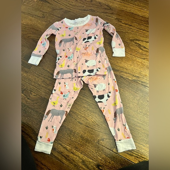 Little Sleepies | Pajamas | Little Sleepiespink Farm Animals | Poshmark
